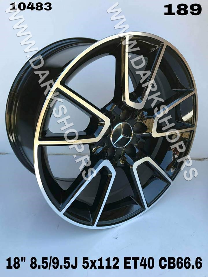 18 ALUFELNE 5X112 MERCEDES/8,5 I 9,5 JOTA/ET 40/CB 66,6