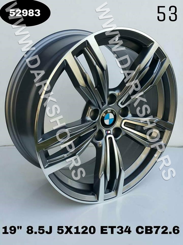 19 ALUFELNE BMW 5X120/8,5 JOTA/ET 35/CB 72,6