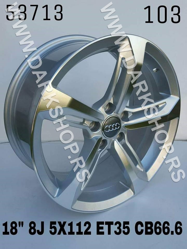 18 ALUFELNE SHURIKEN 5X112/8 JOTA/ET 35,CB 66,6.