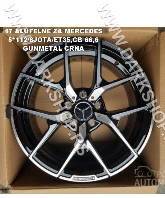 17 ALUFELNE MERCEDES 5*112/8JOTA/ET35/CB 66,6