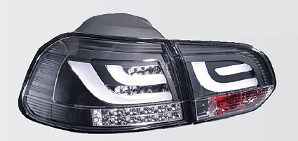 LED Stop svetla VOLKSWAGEN GOLF 6 Hrom,red,smoke,black 09-UP LED