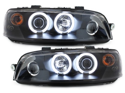 Angel Eye farovi FIAT PUNTO II Black 99-03