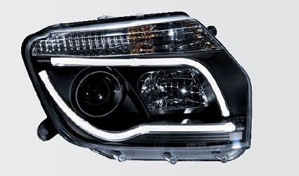 Devil Eye farovi DACIA DUSTER Black 10-13 LED TUBE !!!