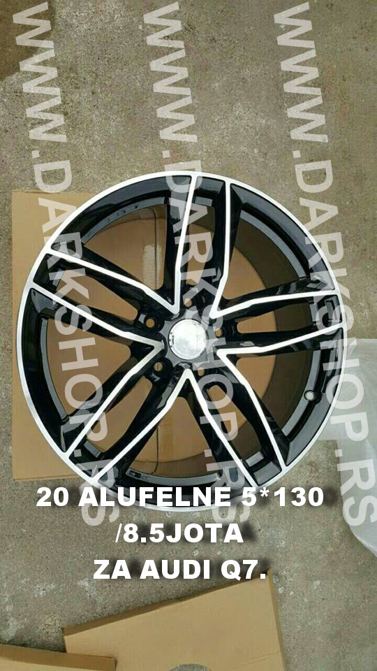 20 ALUFELNE 5*130 ZA AUDI Q7