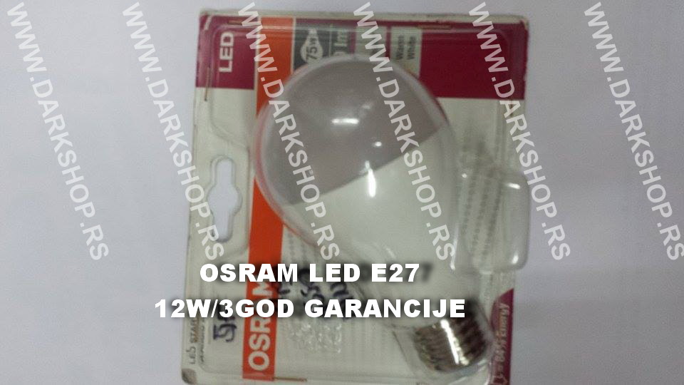 OSRAM E27 LED 12W