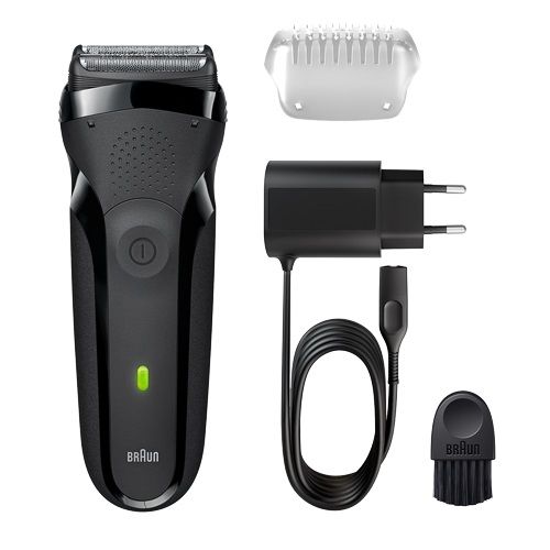 BRAUN SHAVER 300 BLK/BLK BOX