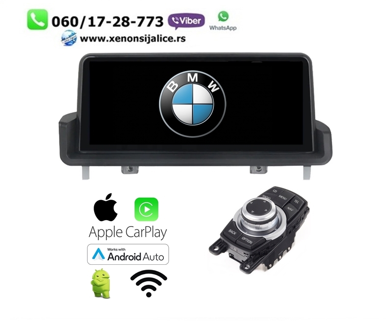 BMW 3 E90 E91 E92 ANDROID MULTIMEDIJA NAVIGACIJA TOUCH SCREEN 10 INCA