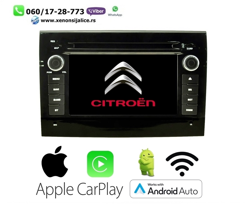 CITROEN JUMPER MULTIMEDIJA ANDROID,CAR PLAY NAVIGACIJA TOUCH SCREEN 7 INCA