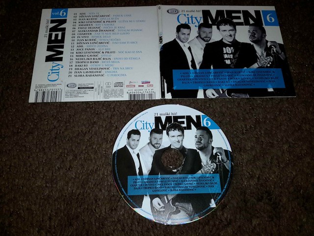 VA - City men 6 (21 muški hit!) , ORIGINAL