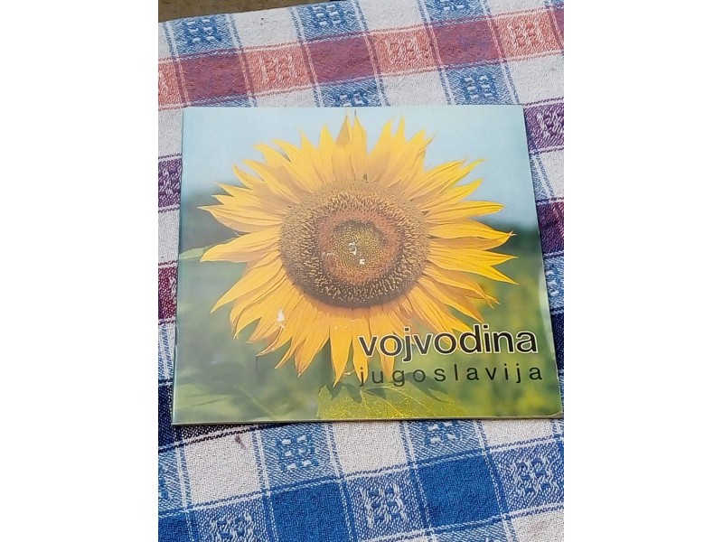 Brosura - Prospekt - Vojvodina Jugoslavija - Karta -