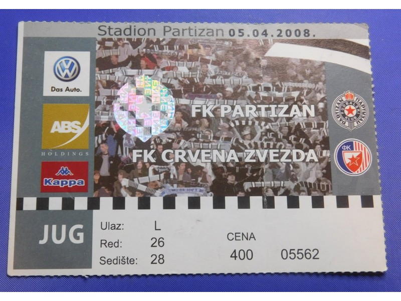 FK Partizan - FK Crvena zvezda 05.04.2019