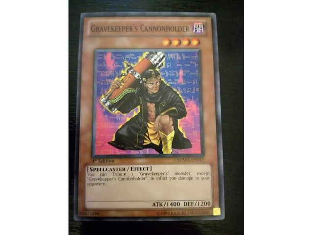 Yu-Gi-Oh-Gravekeeper`s Cannonholder