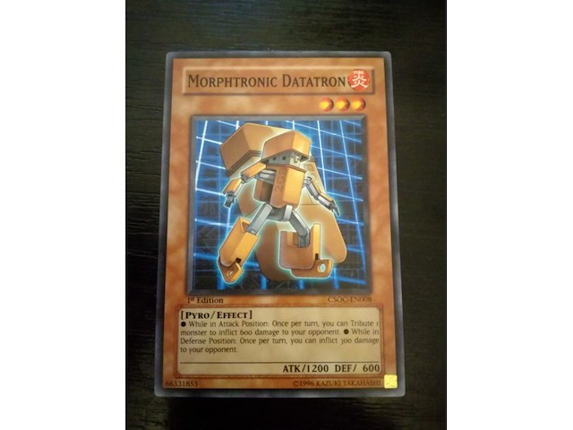 Yu-Gi-Oh-Morphtronic Datatron