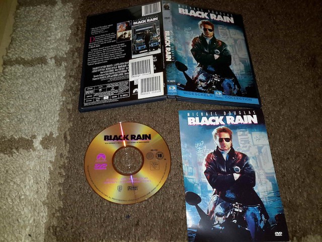 Black rain DVD