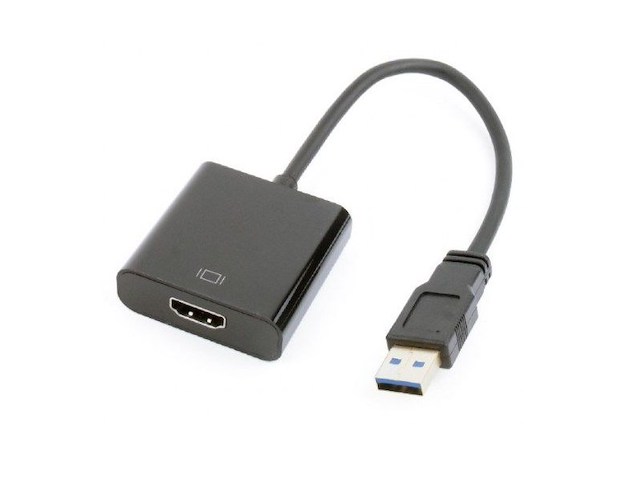 A-USB3-HDMI-02 Gembird USB 3.0 to HDMI display adapter, black