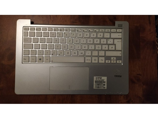 Palmrest , touchpad i tastatura za Asus F201E , X201E ,