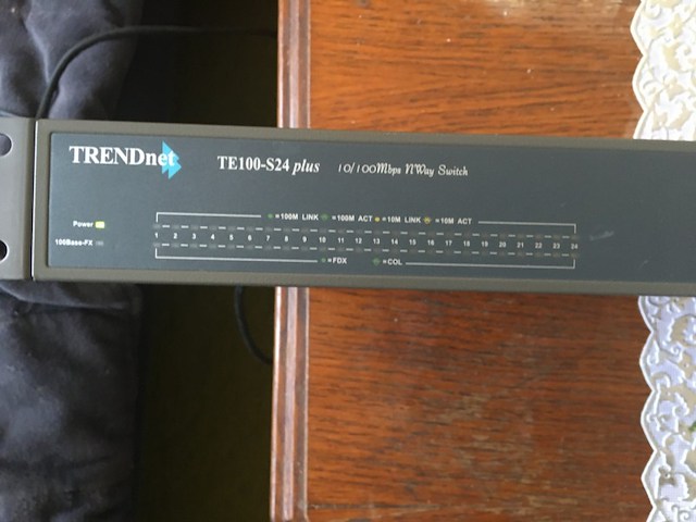 TRENDnet TE100-S24 24-Port 10/100Mbps NWay Fast Etherne