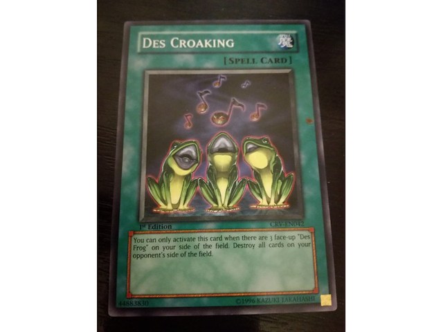 Yu-GI-OH!- Des Croaking