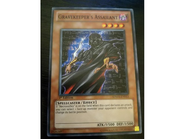 Yu-GI-OH!- Gravekeeper`s Assailant