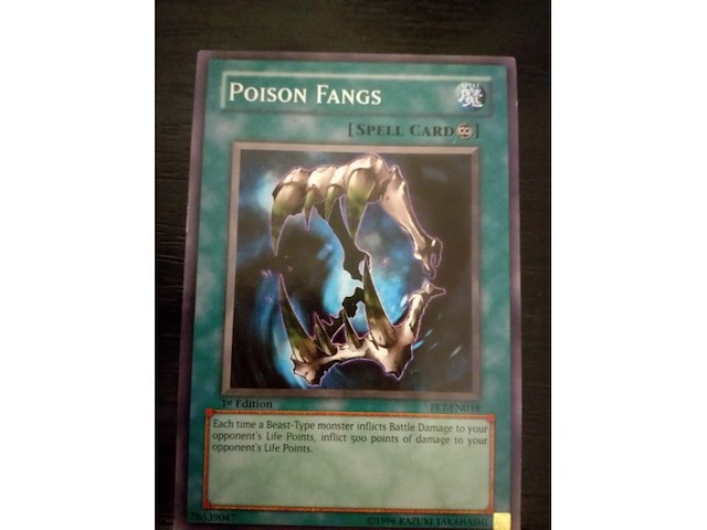 Yu-GI-OH!- Poison Fangs