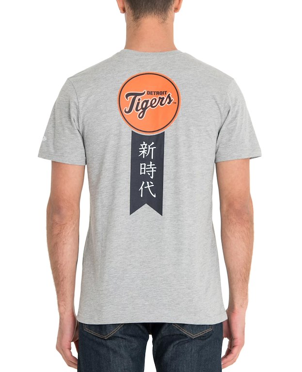 DETORIT TIGERS FAR EAST GREY TEE