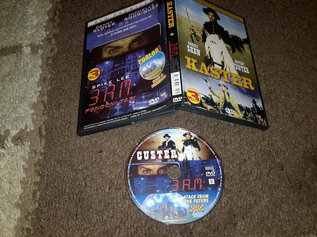 Kaster + 3 A.M. ponocni taxi (+ crtani) DVD