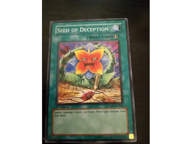 Yu-GI-OH!- Seed of Deception