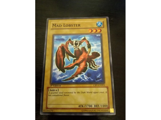 Yu-GI-OH!- Mad Lobster