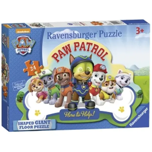 Ravensburger puzzle (slagalice) - Velike podne puzle Patrolne šape (RA05536)