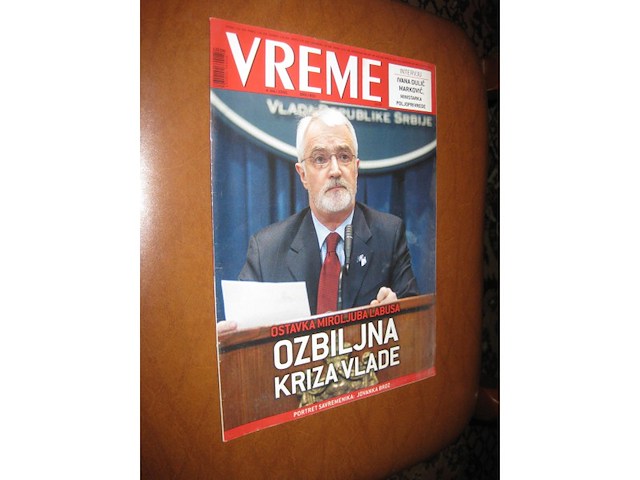 VREME br.800 (2006.) Ostavka Miroljuba Labusa