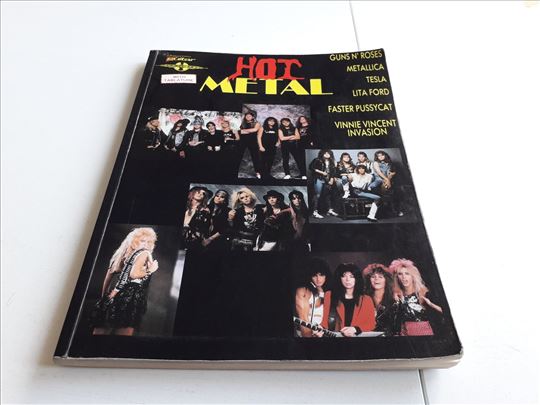 HOT METAL guitar tablature book Authorized Edition