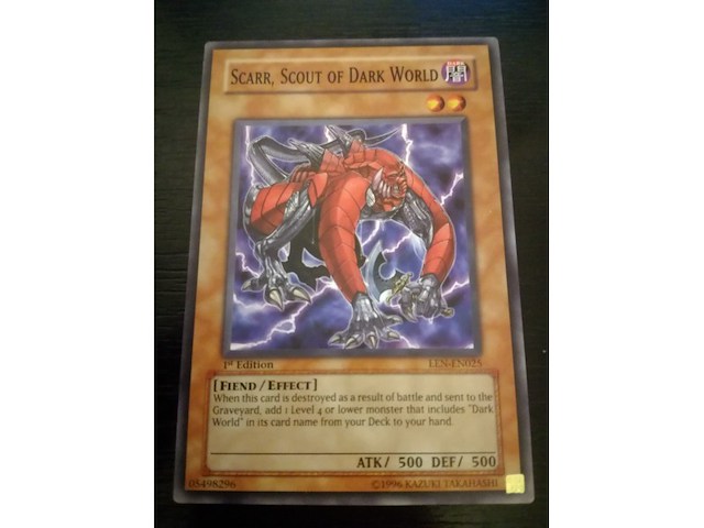 Yu-GI-OH!-Scarr, Scout of Dark World