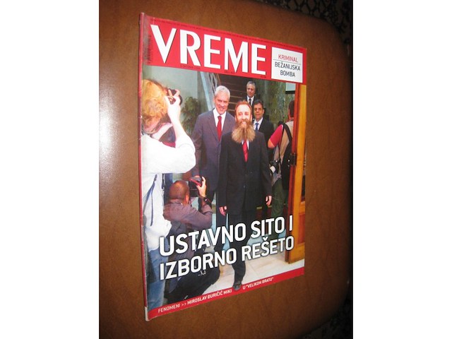 VREME br.822 (2006.) Ustavno sito i izborno rešeto