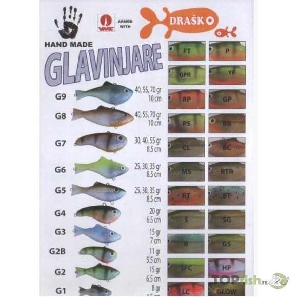 GLAVINJARA DRAŠKO G5 8,5cm