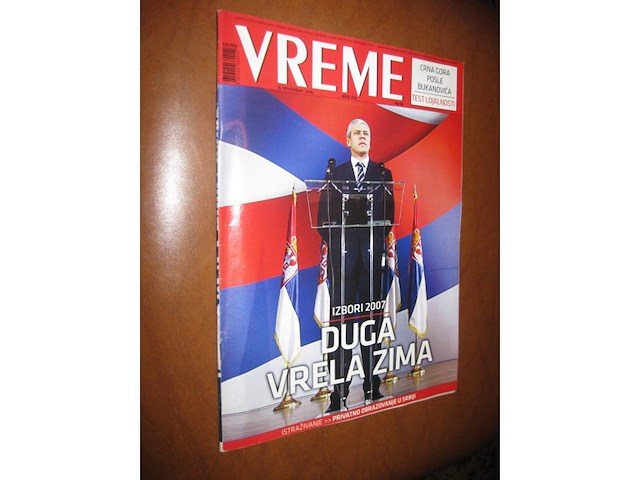 VREME br.828 (2006.) Izbori 2007: Duga vrela zima