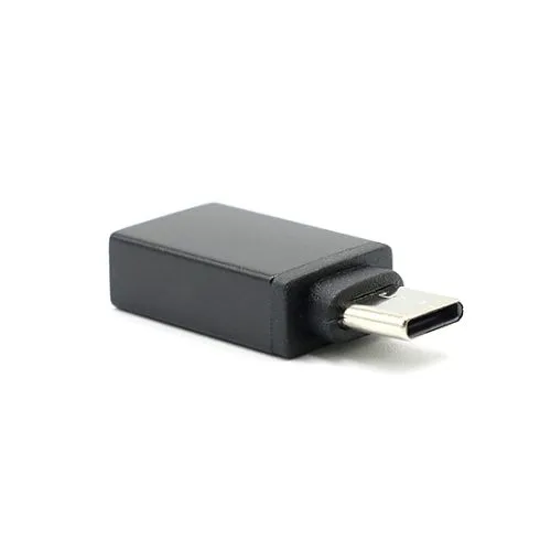 Adapter OTG Type C USB metalni crni (MS)