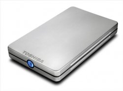 Eksterni hard disk TOSHIBA Portable External USB HDD 250GB 2.5", aluminijum, PX1275E-1G04