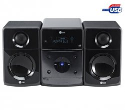Hi-Fi mikro sistem LG XB64, 60W, XDSS Plus, USB, DVD