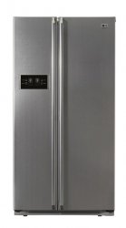 Frižider LG No Frost, ukupna zapremina 527l, platinum silver, GR-B207FLQA