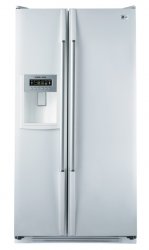 Frižider LG Side by Side, No Frost sistem, Ukupna zapremina 511l ( 346/165) , Inox, GR-L207TLQA