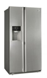 Frižider LG No Frost, ukupna zapremina 505l, water dispenser, platinum silver, GR-L207FLQA