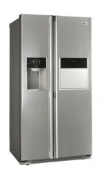 Frižider LG No Frost, ukupna zapremina 505l, water dispenser, home bar, titanium, GR-P207FTQA