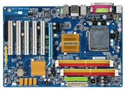 Matična ploča GIGABYTE GA-P35-S3G, LGA775, P35+ICH9, FSB 1333/1066/800, PCI-E X16, 4xDual Channel DDRII, 5PCI, 1PCI-E, SB, PCI-E GiGaBit Lan, 4xSATAII, 1xPATA