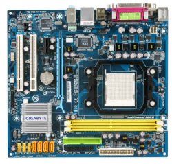 Matična ploča GIGABYTE GA-M68SM-S2L, NV Nf630a + Gf7025, AM2, FSB2000MHz, PCI-e 16x, Int. VGA, Dual Ch. 2xDDRII, SB, GigaBit Lan, 2*PCI, 1*PCI-ex4, 4xSATAII, 1xPATA