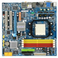 Matična ploča GIGABYTE GA-MA69GM-S2H, AMD 690G+SB600, AM2, FSB2000MHz, PCI-e 16x, Int. VGA, Dual Ch. 4xDDRII, SB, GigaBit Lan, 2*PCI, 1*PCI-ex4, 4xSATAII, 1xPATA