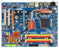 Matična ploča GIGABYTE GA-EP35-DS3P, LGA775, P35+ICH9R, FSB 1333/1066/800, PCI-E X16 + PCI-E X4, 4xDual Channel DDRII, 2PCI, 3PCI-E, SB, PCI-E GiGaBit Lan, 8xSATAII, 1xPATA, 3xFireWire