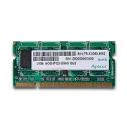 Memorija APACER SODIMM DDR2, 667MHz, PC5300, 2GB, APA čip (78.A2G72.9K5)