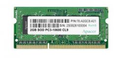 Memorija Apacer SODIMM DDR3 1333 PC10666 - 2GB APA chip Golden Cover