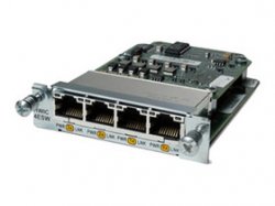 Svič, mrežna kartica CISCO IF Card, WAN 4 porta 10/100 Ethernet card, HWIC-4ESW-
