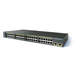 Aktivna mrežna oprema Switch/Catalyst 2960 48 10/100 Ports + 2 1000BT LAN Base Image, WS-C2960-48TT-L